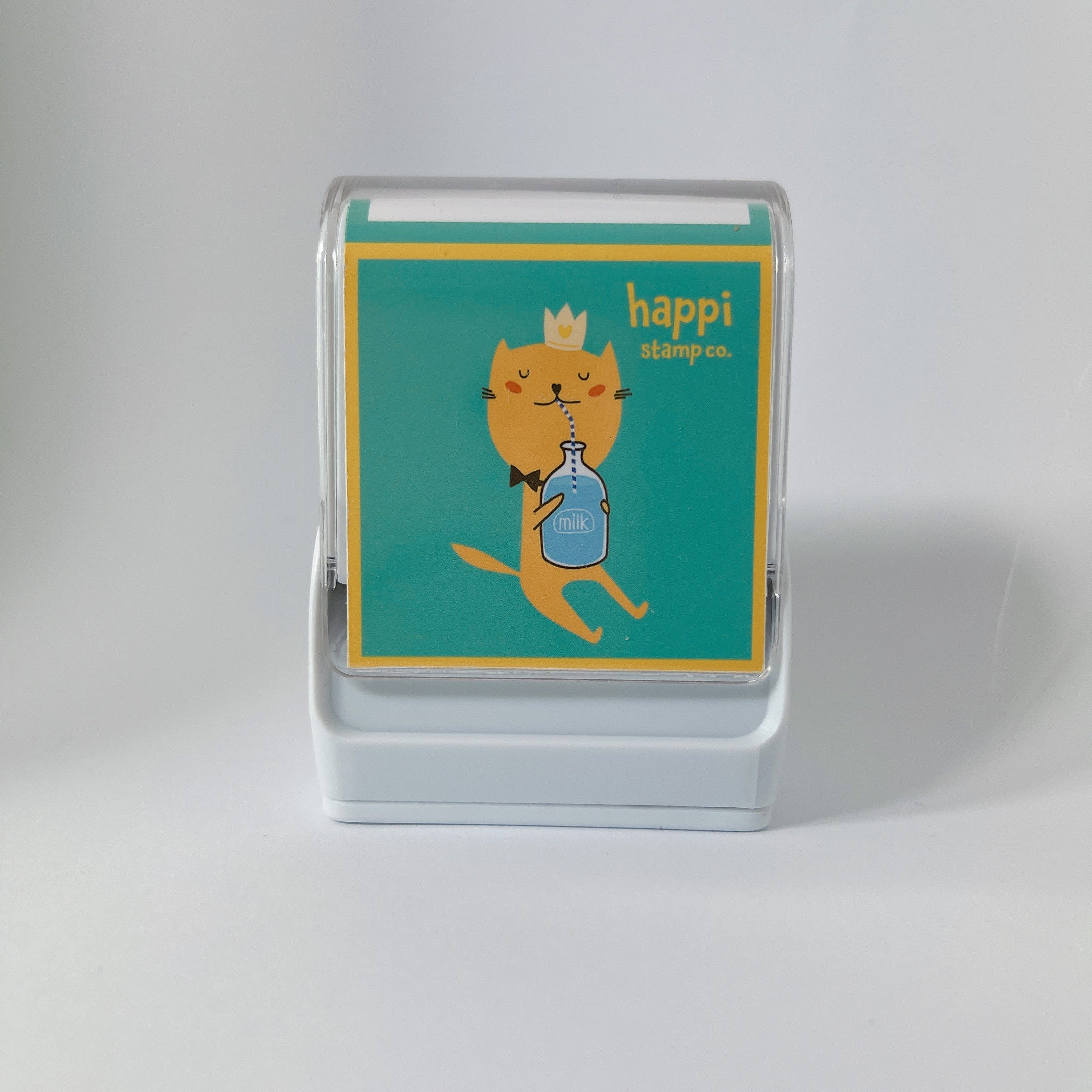 Happi Animal Clothing Stamp - Mr Cat | Happi Stamp Co – Happi Stamp Co.